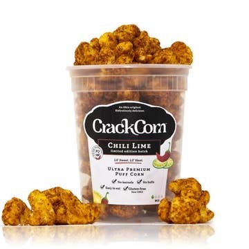 Crack Corn Puffy Pop Sweet Chili Lime | Sugarless